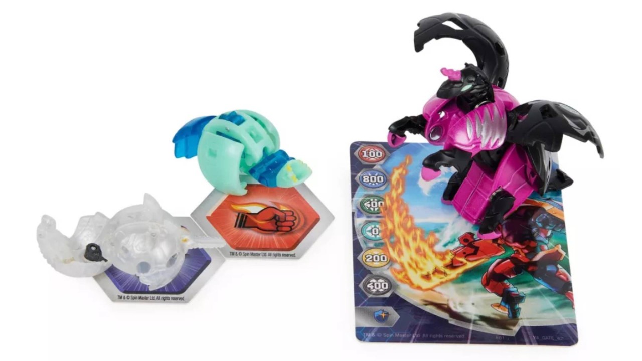 Jucarie Robot Bakugan Evolutions Platinum Power Up Neo Pegatrix (nano ...