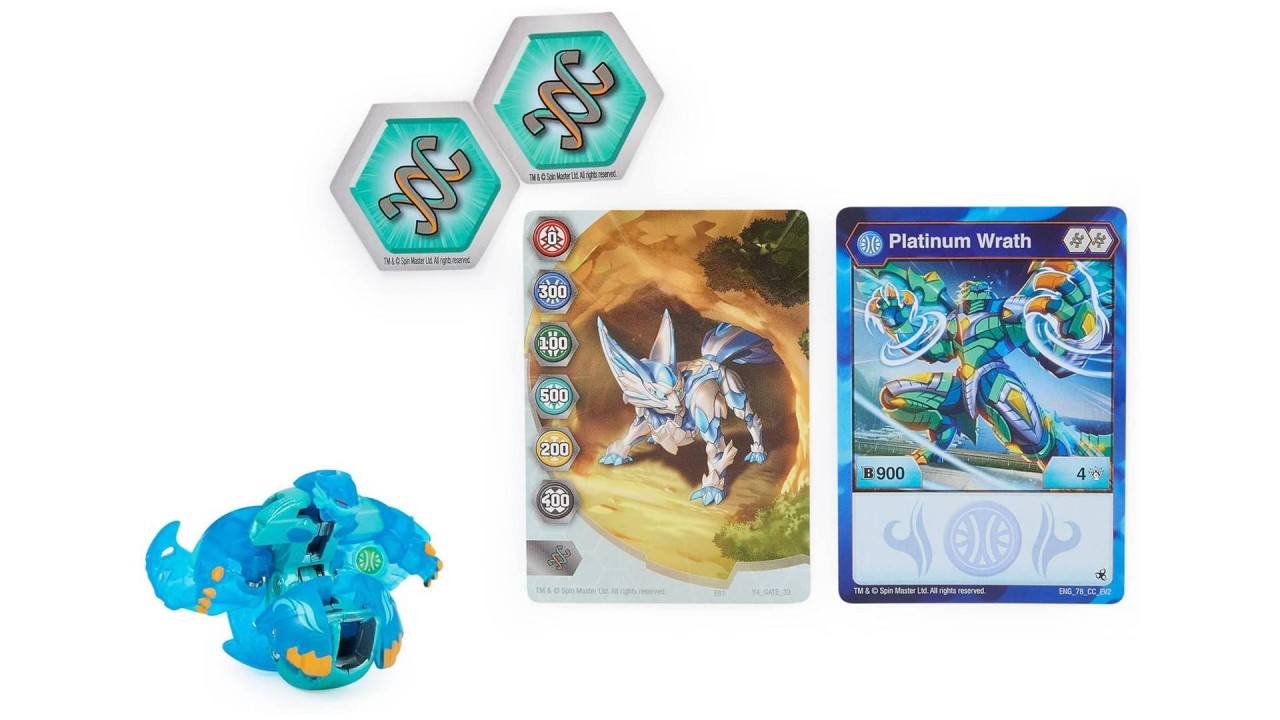 Jucarie Robot Bakugan Evolutions Platinum Series Wrath (20138059)