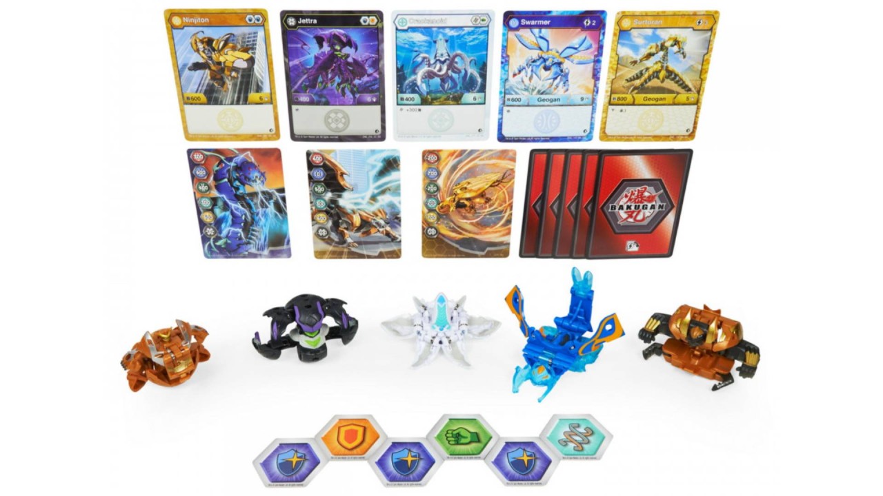 Jucarie Robot Bakugan Geogan Rising Surturan Swarmer Geogan Brawler ...