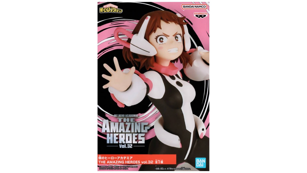 Figurina Joc Banpresto The Amazing Heroes Vol.32 My Hero Academia Ochako Uraraka Uravity 13cm