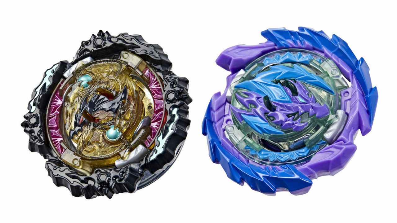 Beyblade Burst Quad Drive Wrath Fafnir F7 Vs Berserk Linwyrm L7