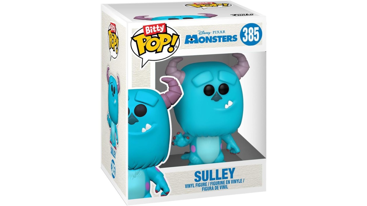 Figurina Joc Bitty Pop 4 Pack Pixar Sulley Mike Wazowski Nemo Mystery Pop!