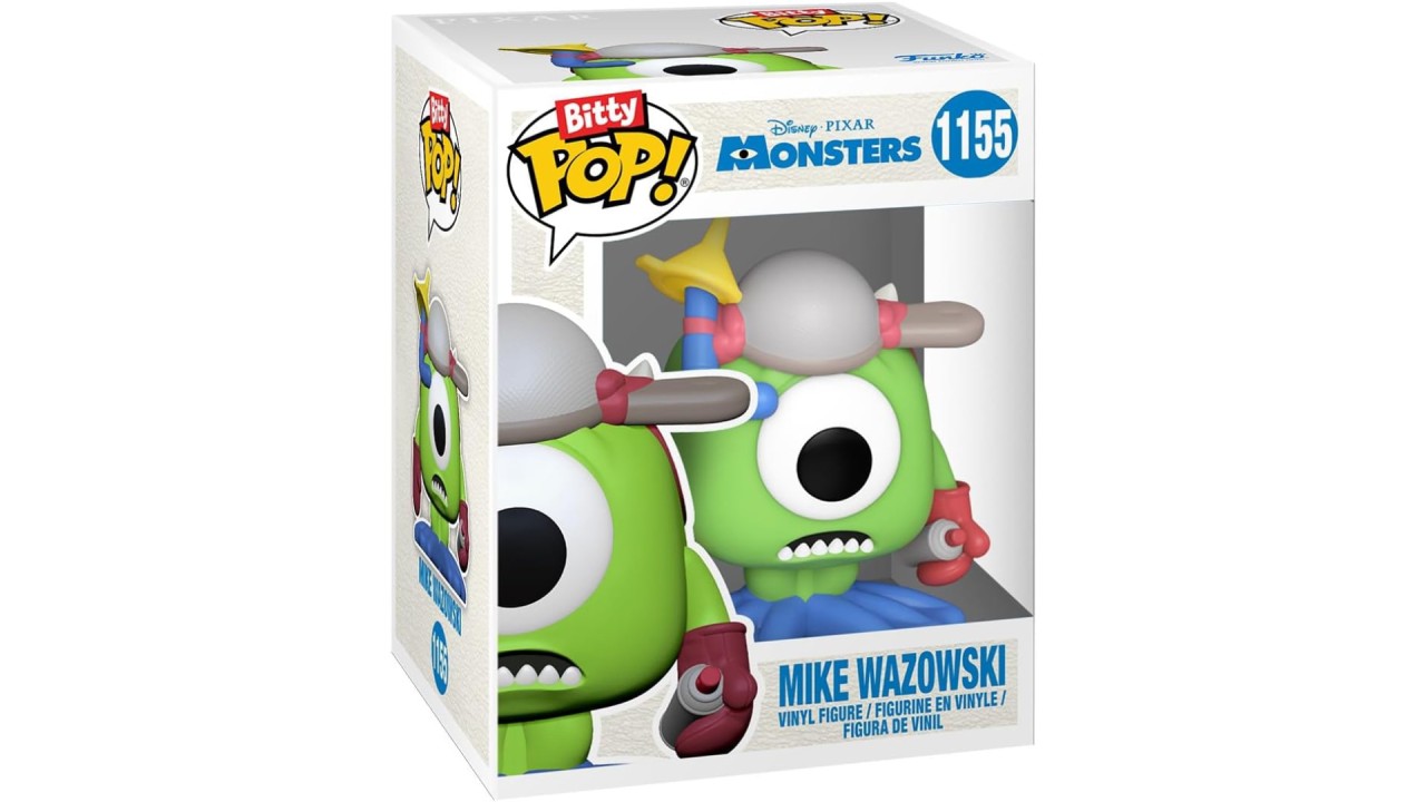 Figurina Joc Bitty Pop 4 Pack Pixar Sulley Mike Wazowski Nemo Mystery Pop!