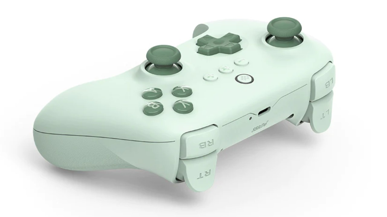 Controller 8bitdo Ultimate C 2.4g Green Wireless pentru PC