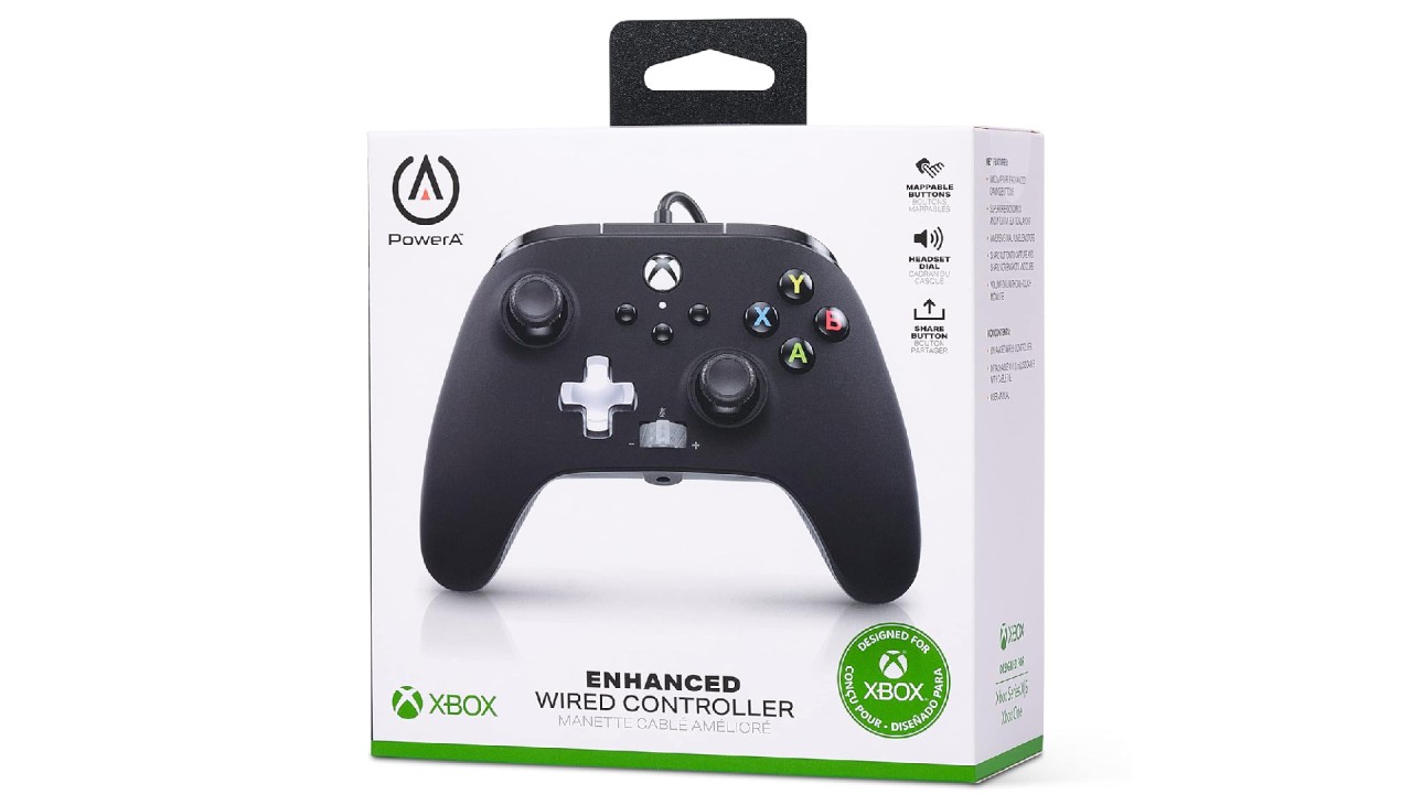 Controller Powera Enhanced Wired Black Inline pentru XBOX SERIES / Xbox One