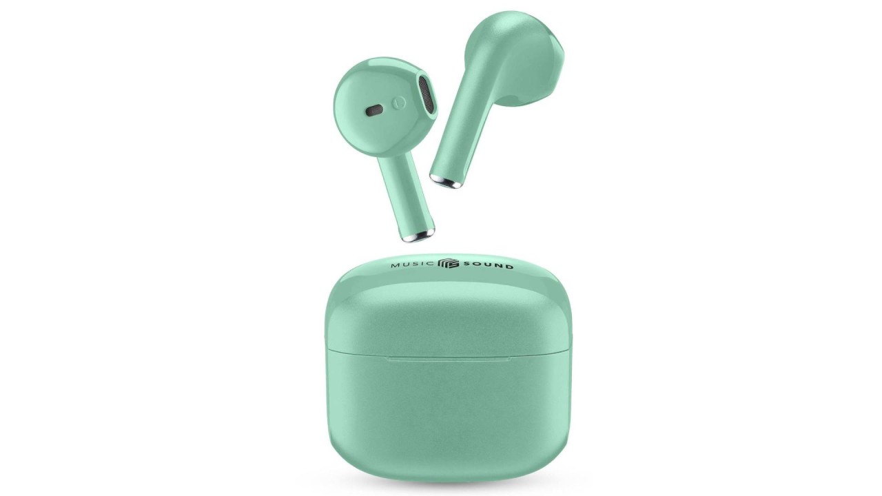 Earphones Ms Swag Tws Bt Light Green