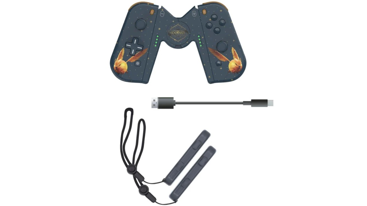 Harry Potter Joycon L/r + Joy-con Hand Wrist Strap + L/r Bracket Braces