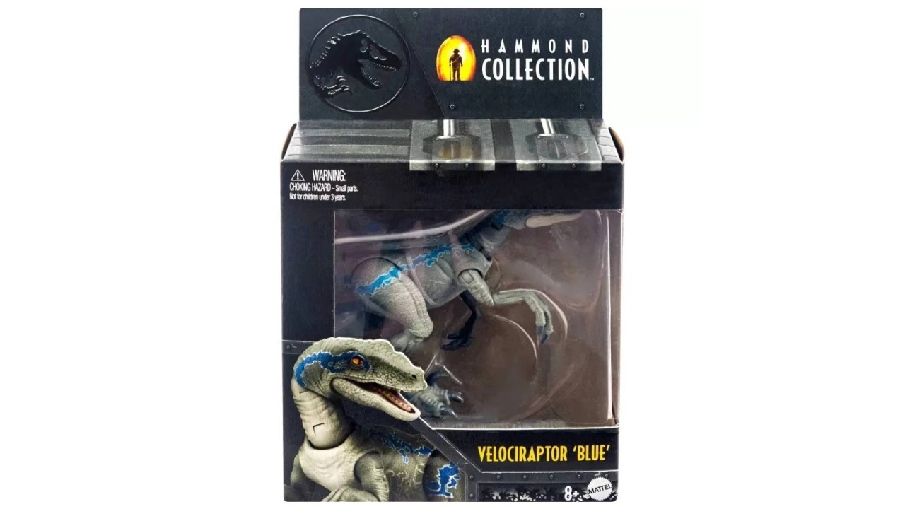 Animalut Jurassic World Hammond Collection Velociraptor Blue (htv62)