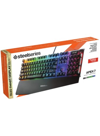 Keyboard Steelseries Apex 7 Blue Nordic Layout pentru PC