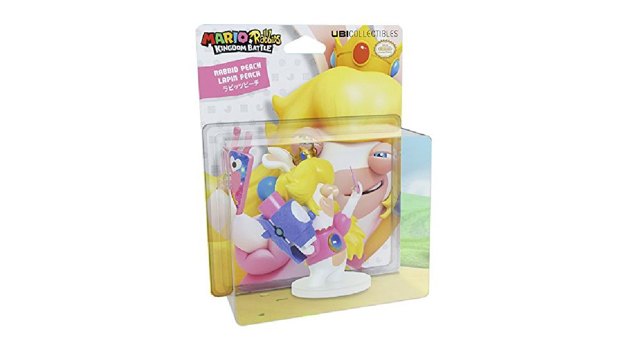 Figurina Joc Mario + Rabbids Kingdom Battle Rabbid Peach 8cm