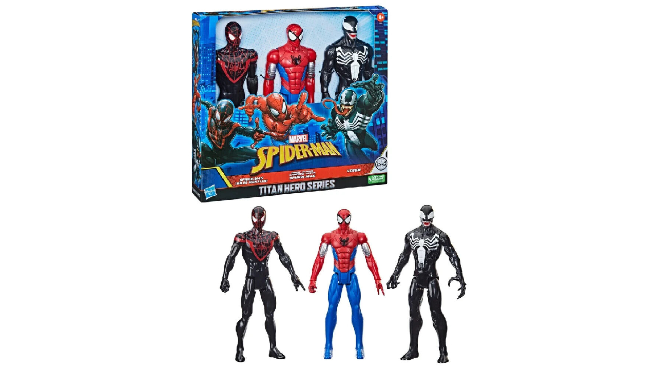 Figurina Joc Marvel Spider Man Titan Hero S3 Spider Man Miles Morales ...