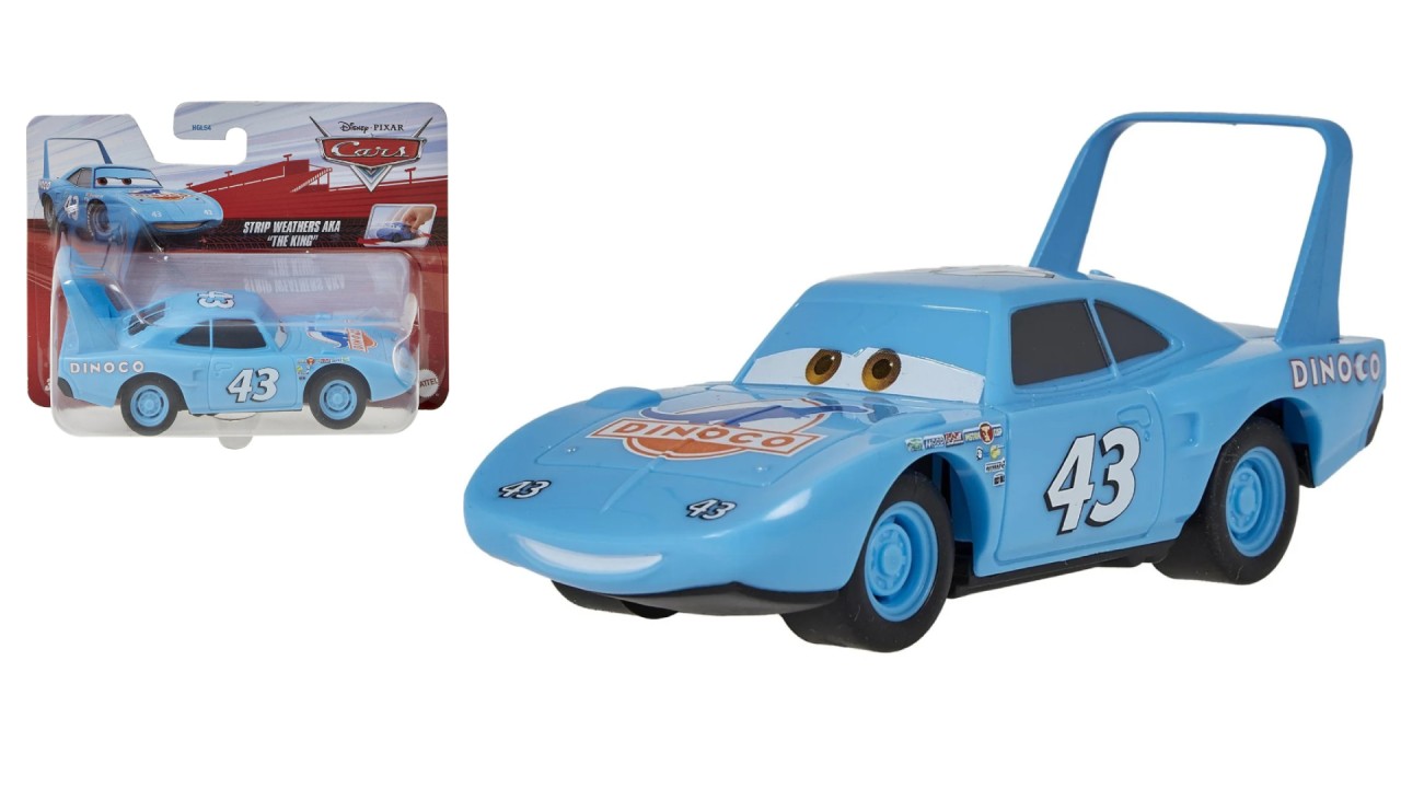 Masina Disney: Cars On The Road Strip Weathers Aka The King 1:43 ...