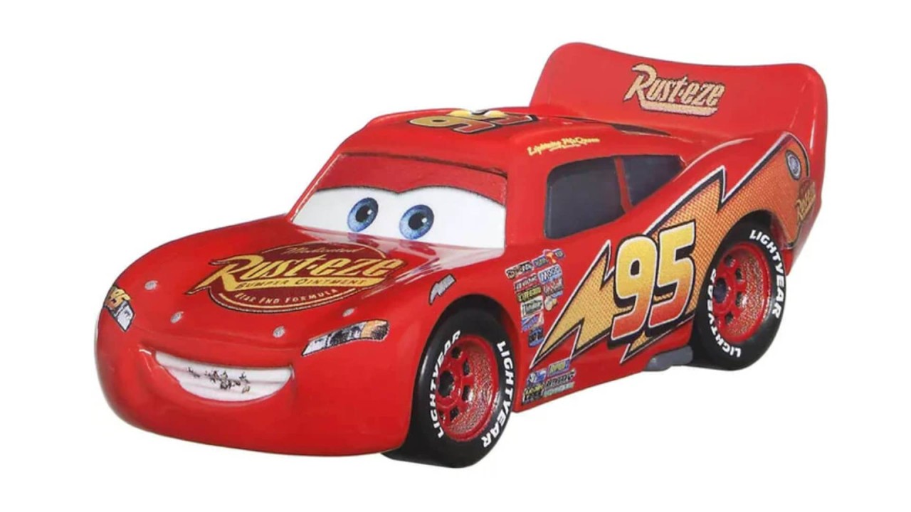 Masina Disney Cars 3 Die Cast Bug Mouth Lightning Mcqueen