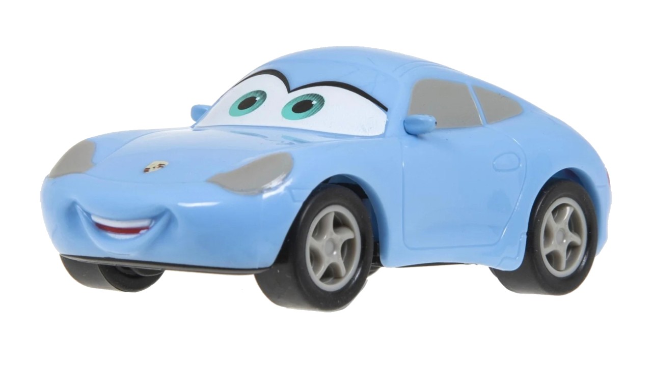 Masina Disney Cars On The Road Sally 1:43 Pullback (hgl56)