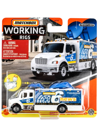 Matchbox Real Working Rigs Freightliner M2 106 Satelite (hfh29)