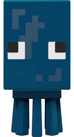 Figurina Statueta Mattel Minecraft Mob Head Minis Squid Hdv87