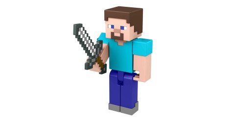 Figurina Statueta Mattel Minecraft Steve Core Hmb17