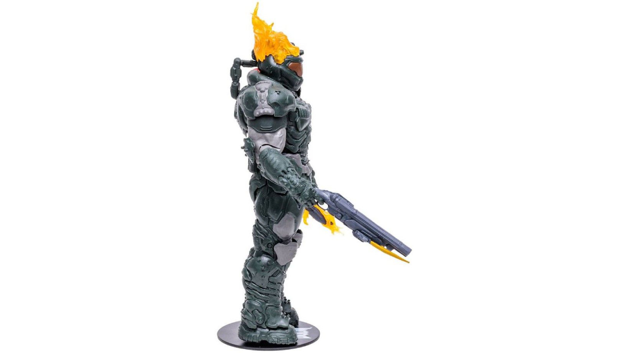 Figurina Joc Mcfarlane Doom Eternal Doom Slayer Ember Skin 18cm