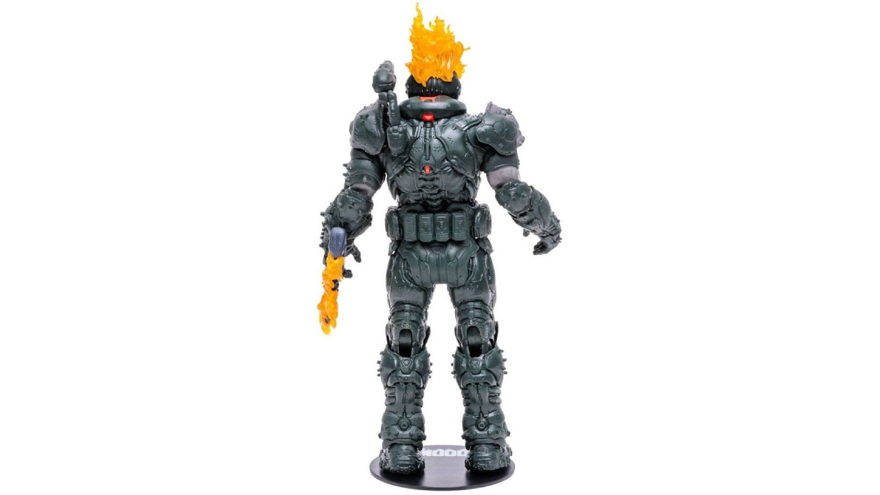 Figurina Joc Mcfarlane Doom Eternal Doom Slayer Ember Skin 18cm