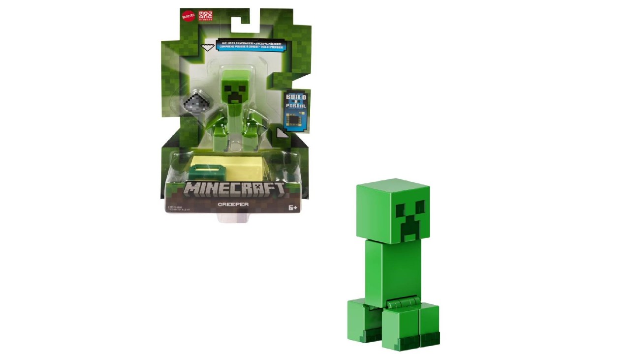 Figurina Joc Minecraft 15th Anniversary Creeper