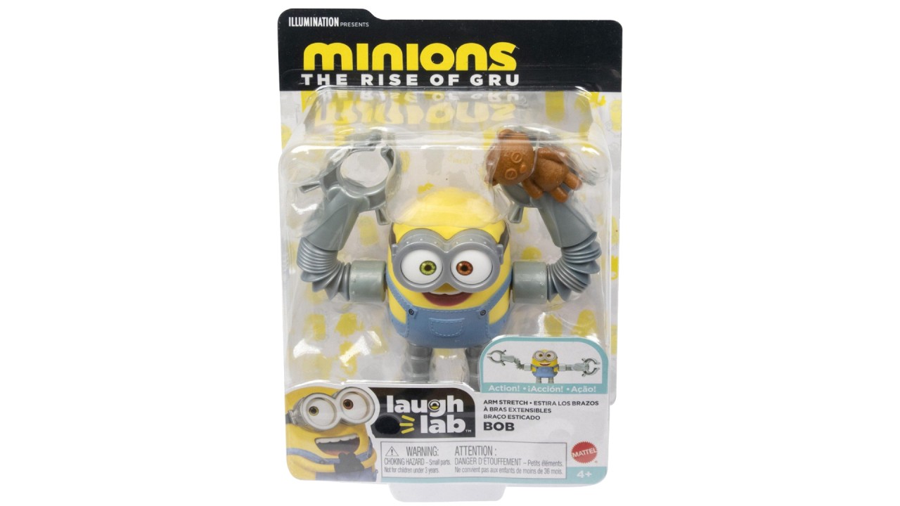 Figurina Joc Minions The Rise Of Gru Bob Arm Stretch 10cm