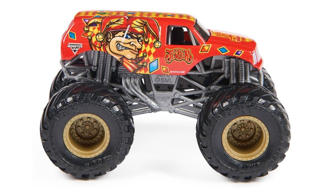 Monster Jam 1:64 Die Cast Lucas Stabilizer Vs Jester