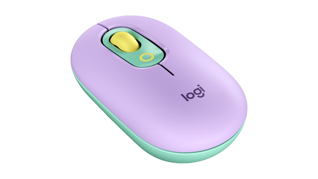 Mouse Logitech Emoji Pop Purple pentru PC