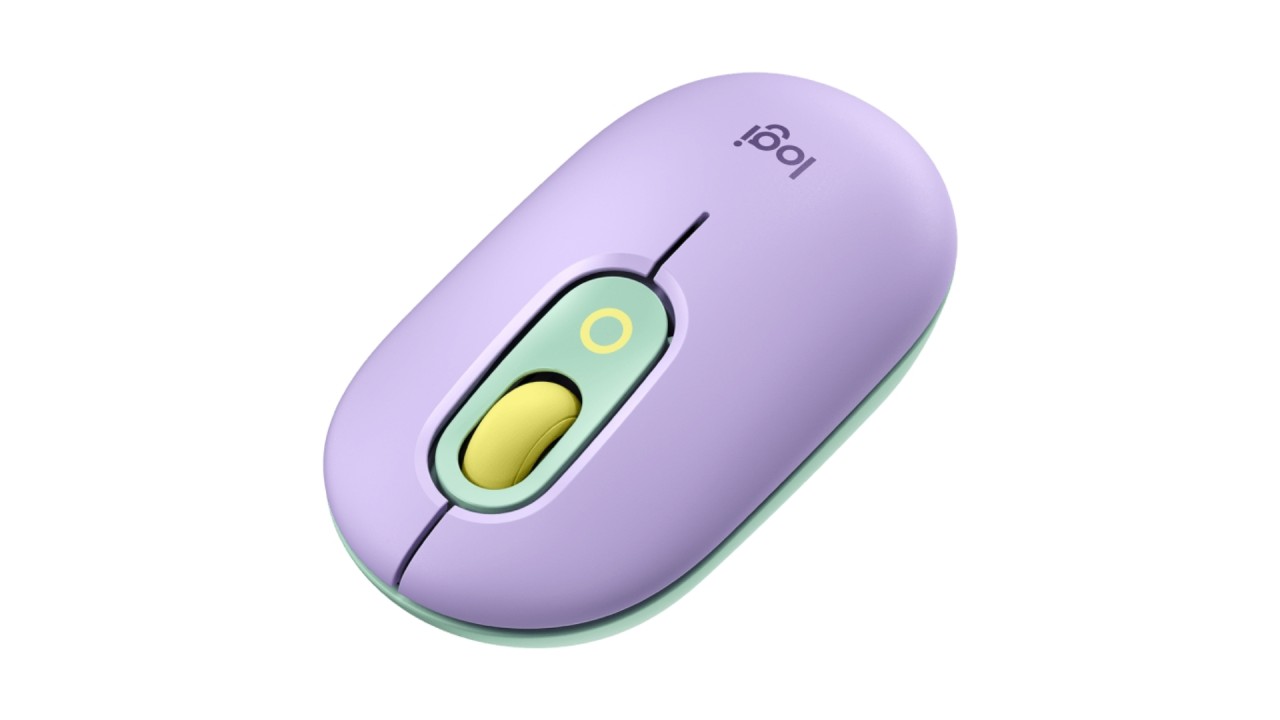 Mouse Logitech Emoji Pop Purple pentru PC