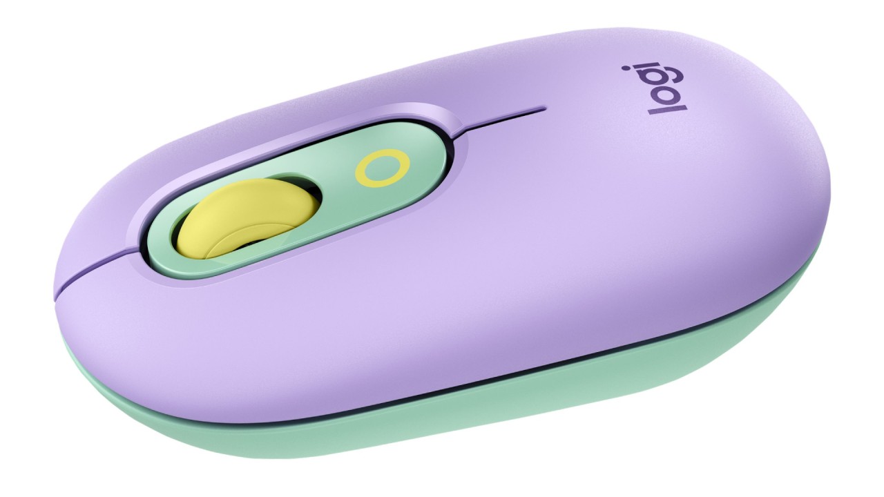 Mouse Logitech Emoji Pop Purple pentru PC