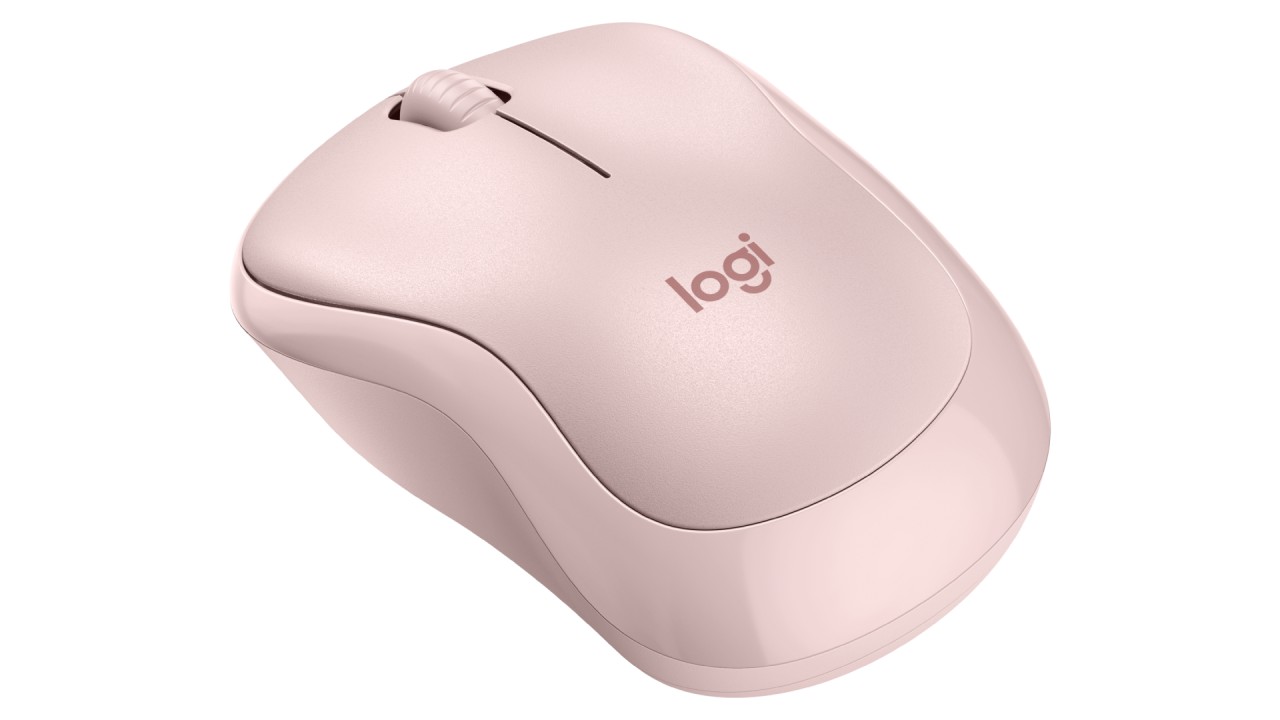 Mouse Logitech M240 Silent Bluetooth Rose pentru PC