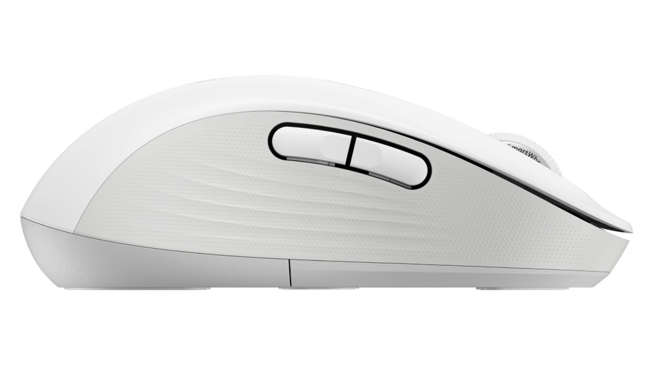 Mouse Logitech M650 Signature Wireless White pentru PC