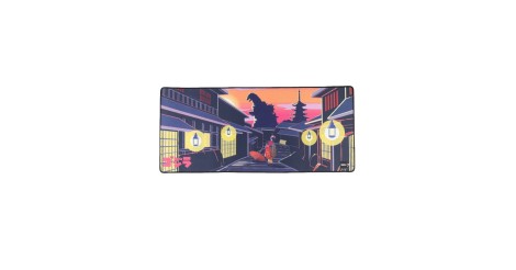 Mousepad Godzilla Japanese Godzilla Skyline pentru PC