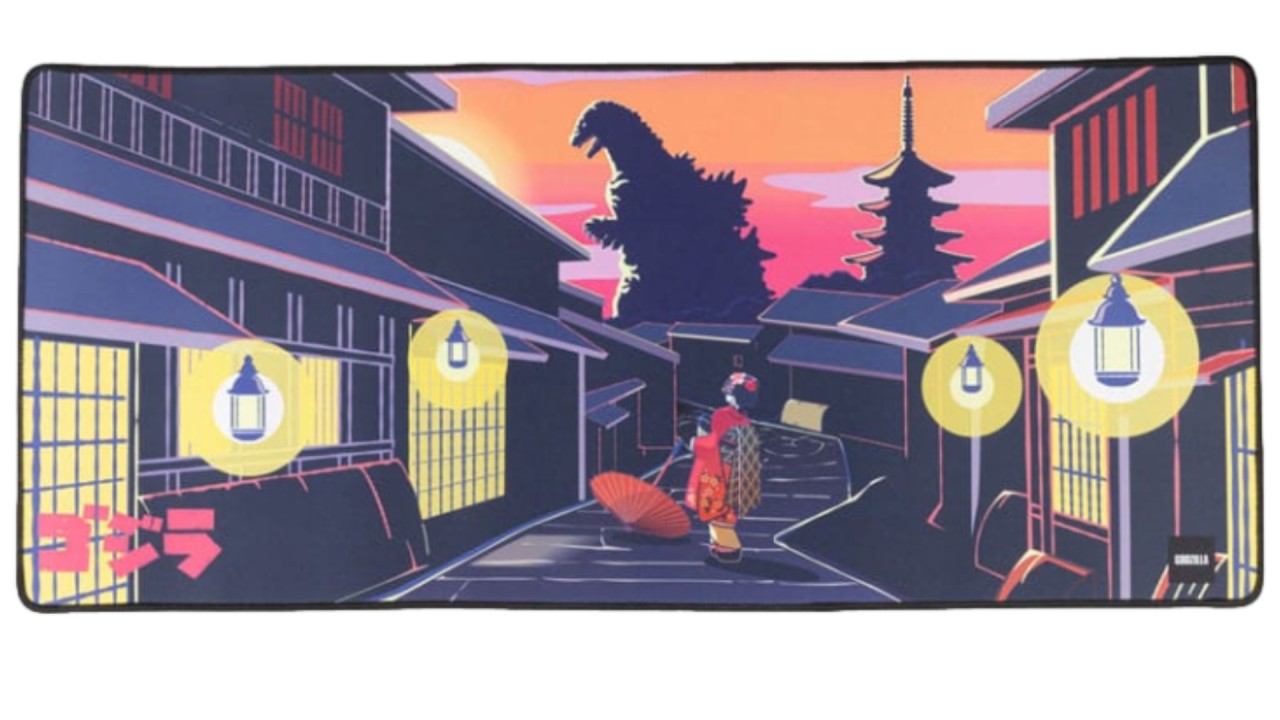 Mousepad Godzilla Japanese Godzilla Skyline pentru PC