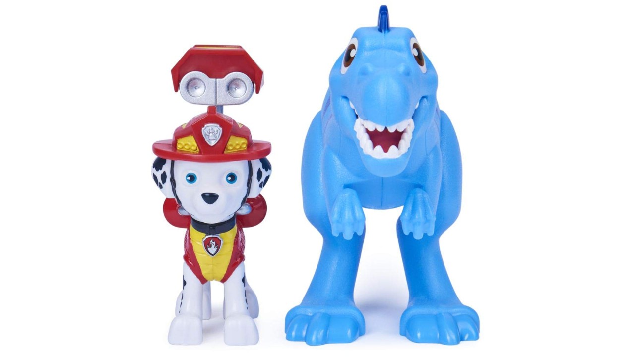 Animalut Paw Patrol Dino Rescue Marshall And Velociraptor