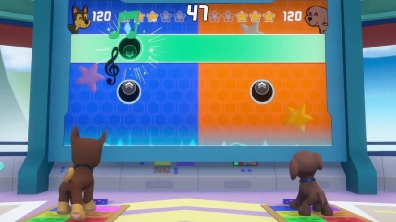 Joc Paw Patrol On a Roll & Paw Patrol Mighty Pups Save Adventure Bay ...