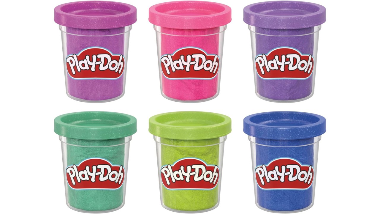 Plastilina Play-doh Slime Sparkle Compound Collection 2.0 (f9932)