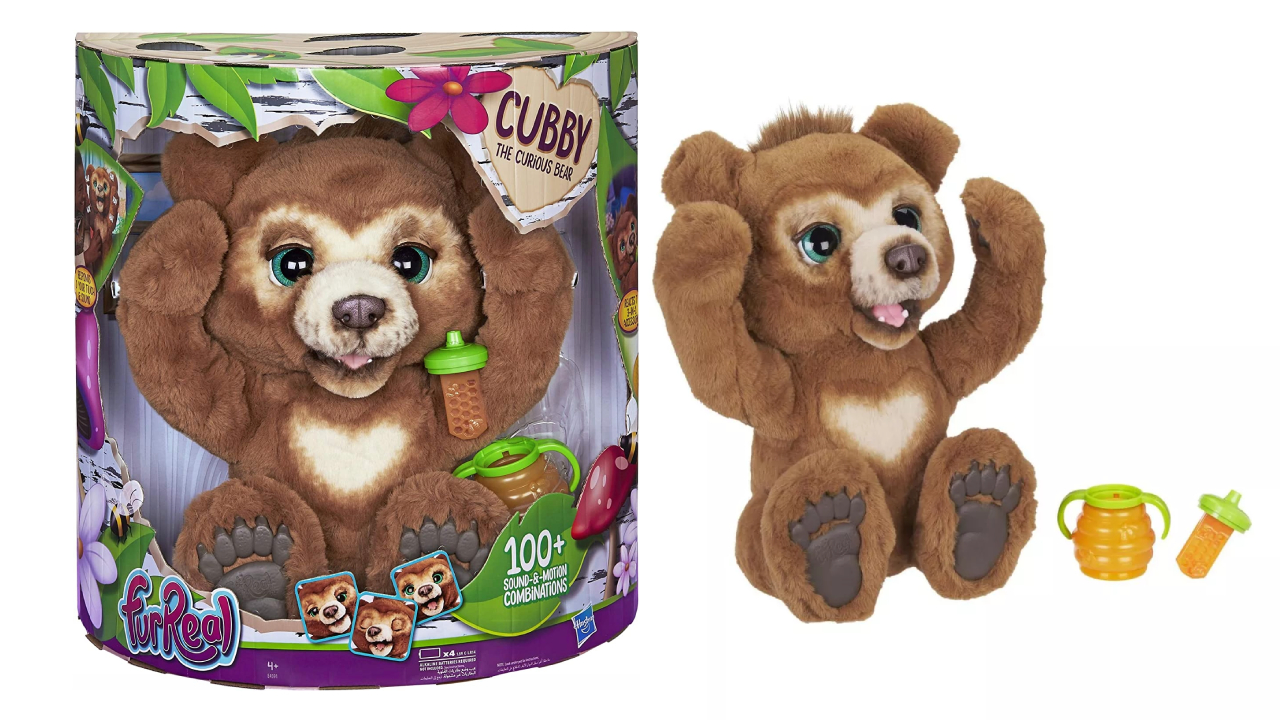 Jucarie Plus Furreal - Cubby The Curious Bear (e4591eu4)
