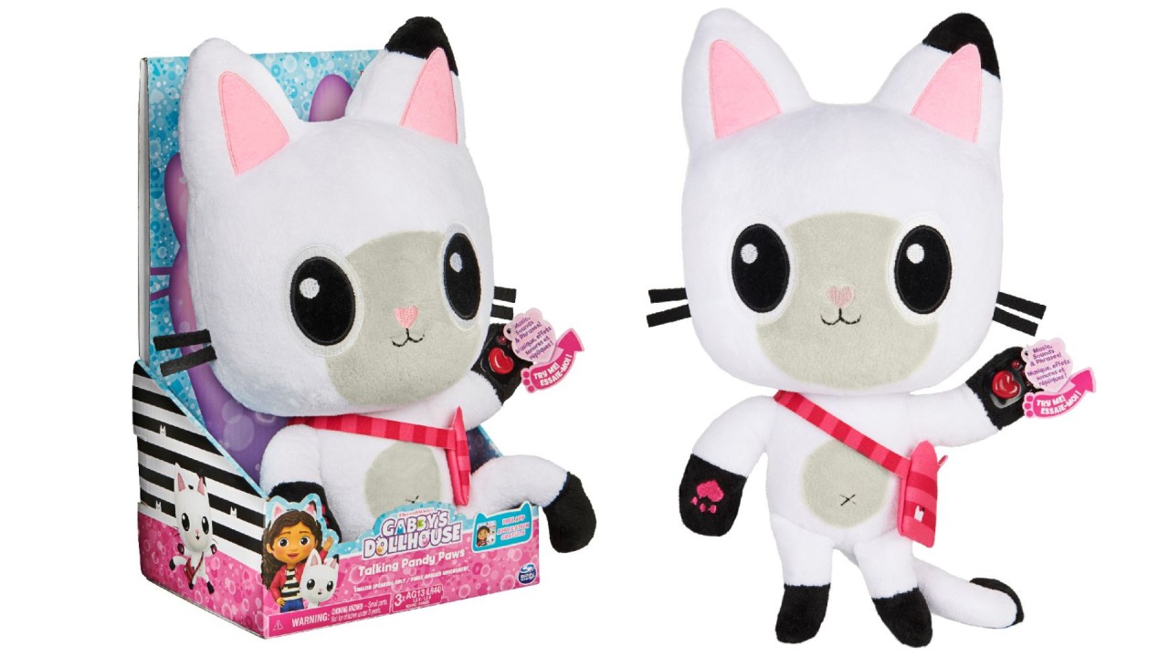 Jucarie Plus Gabbys Dollhouse Talking Pandy Paws 33cm (6061679)