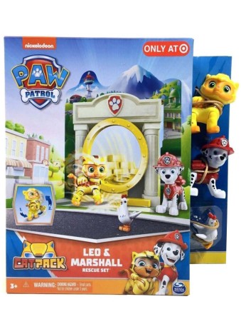 Animalut Set Paw Patrol Catpack Leo Marshall Rescue