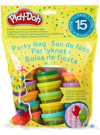 Plastilina Set Play-doh Party Bag 15 Cans (18367)