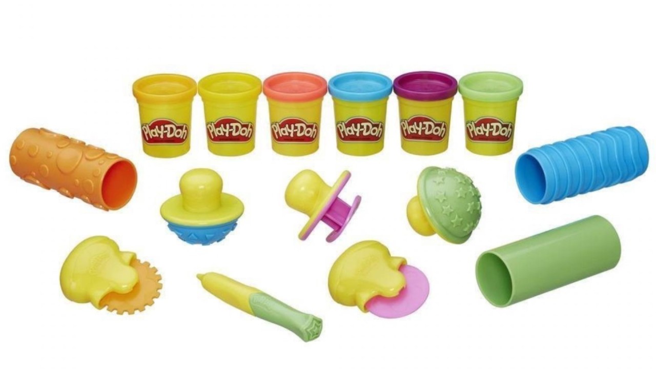 Set Plastilina Play Doh Textures And Tools