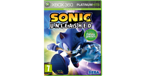 Joc Sonic Unleashed Platinum Hits pentru Xbox 360