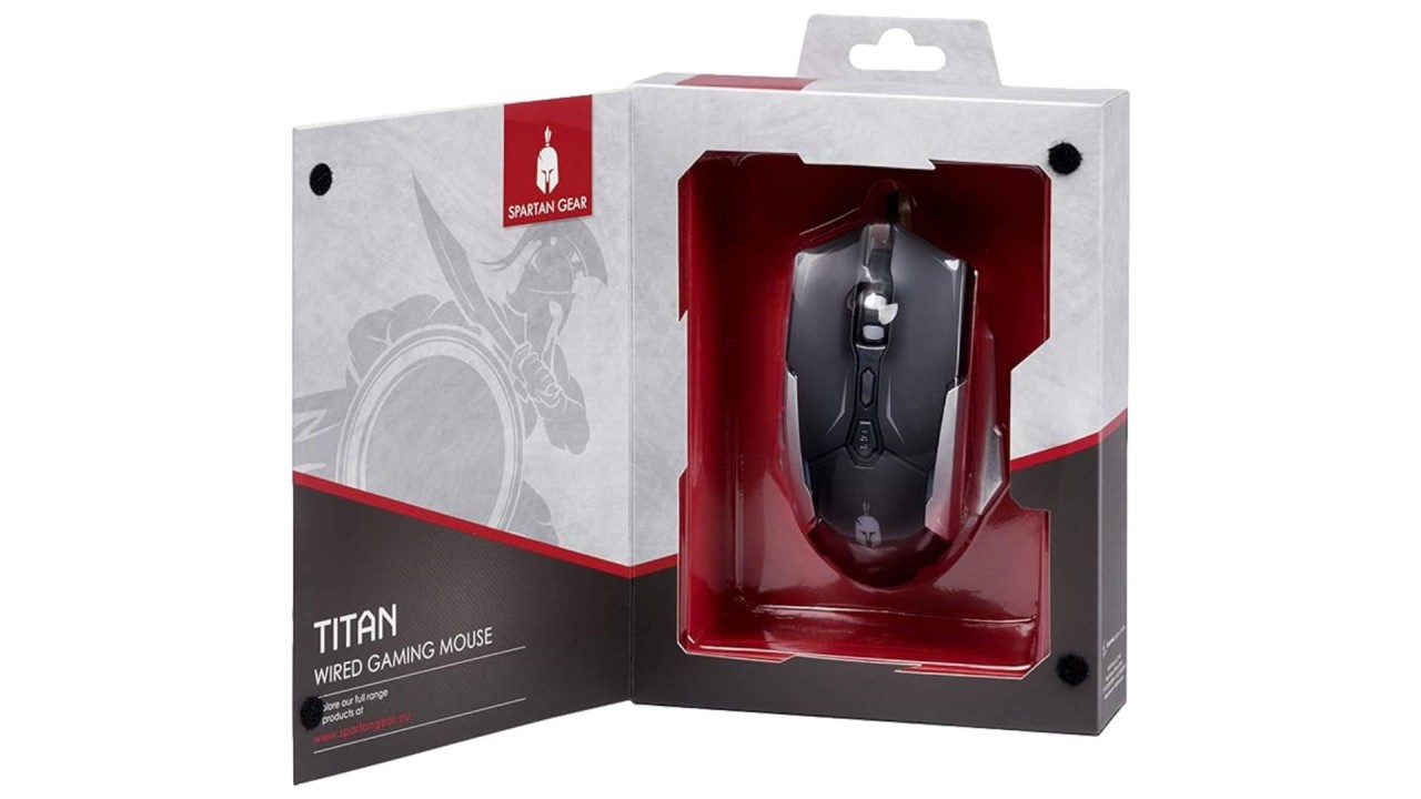 Spartan Gear Mouse Titan Cu Fir pentru PC