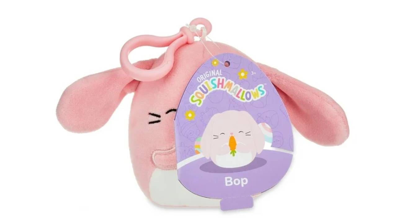 Squishmallows Spring Squad Clip On Bop 9cm