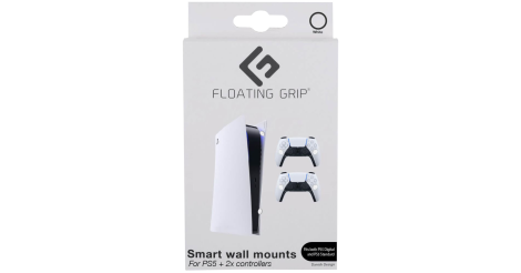 Suport Consola & Controllere Floating Grip Wall Mounts Bundle Alb ...