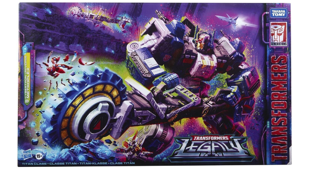 Transformers Generations Cybertron Universe Metroplex Titan Class 55cm