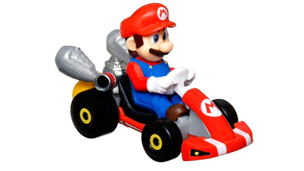 Vehicul Hot Wheels The Super Mario Bros Movie Super Mario Die-cast (hkd42)