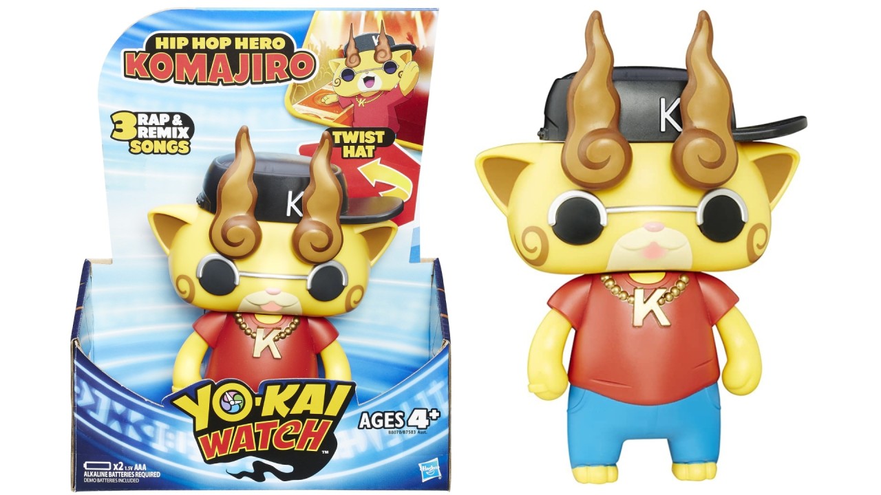 Figurina Joc Yo Kai Watch Hip Hop Hero Komajiro Electronic