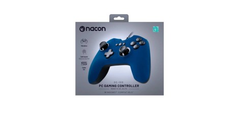 Nacon Blue Controller Gaming Gc 100 pentru PC