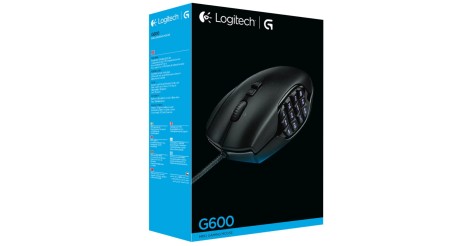 Mouse Logitech G600 Mmo Black pentru PC